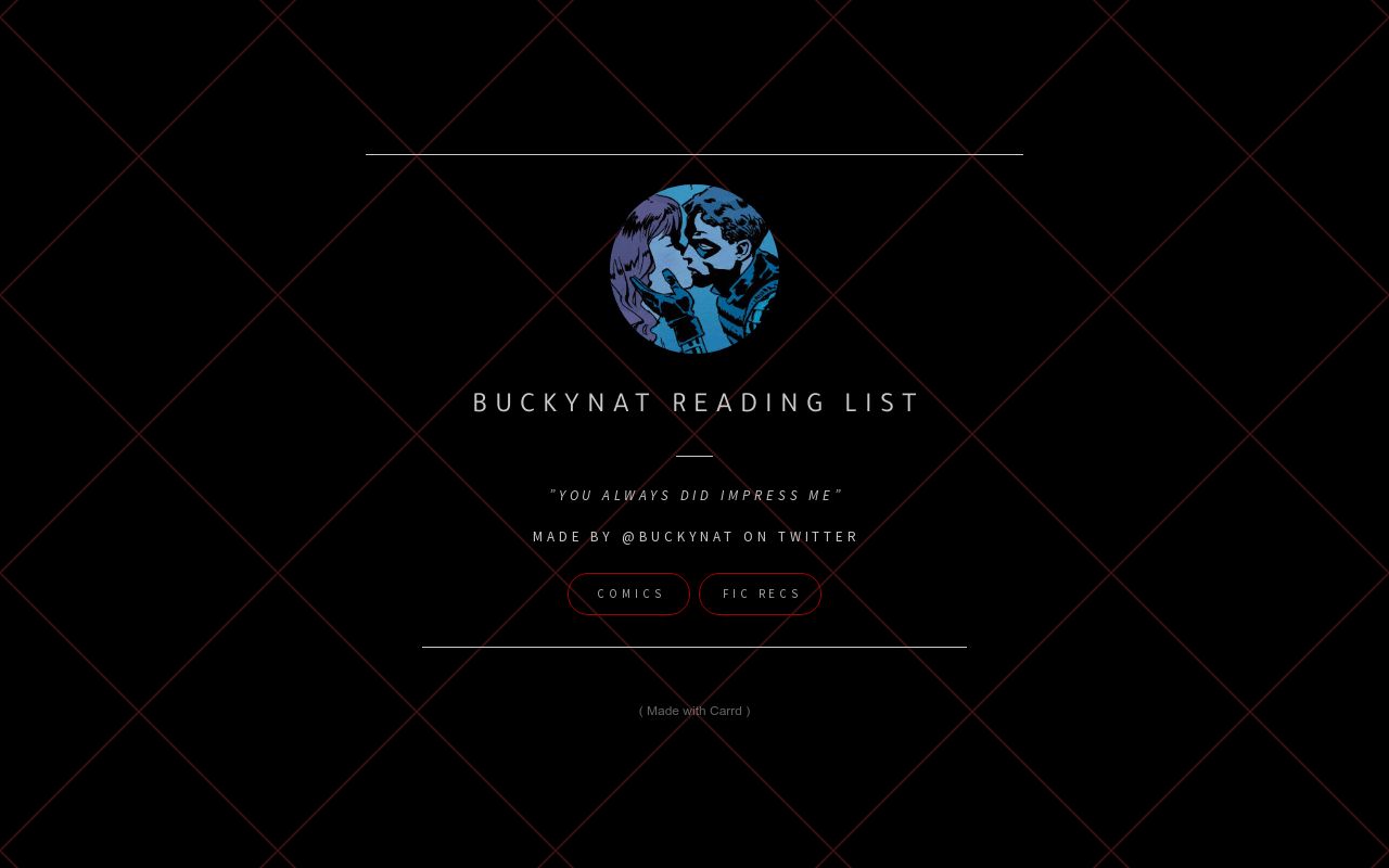 buckynat reading list